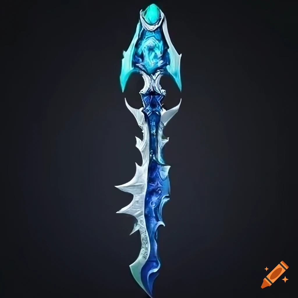 Mythic wave sword on Craiyon