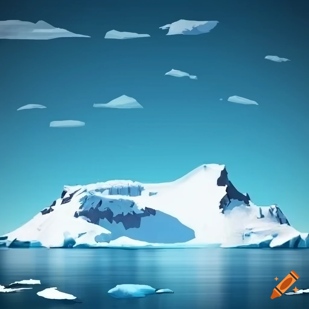 Antarctica texture for 2d game design on Craiyon