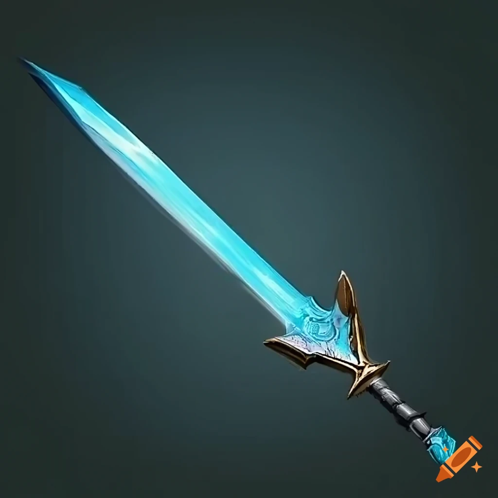 Epic magic longsword on Craiyon
