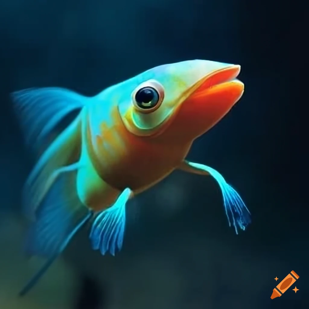 Feisty fish on Craiyon