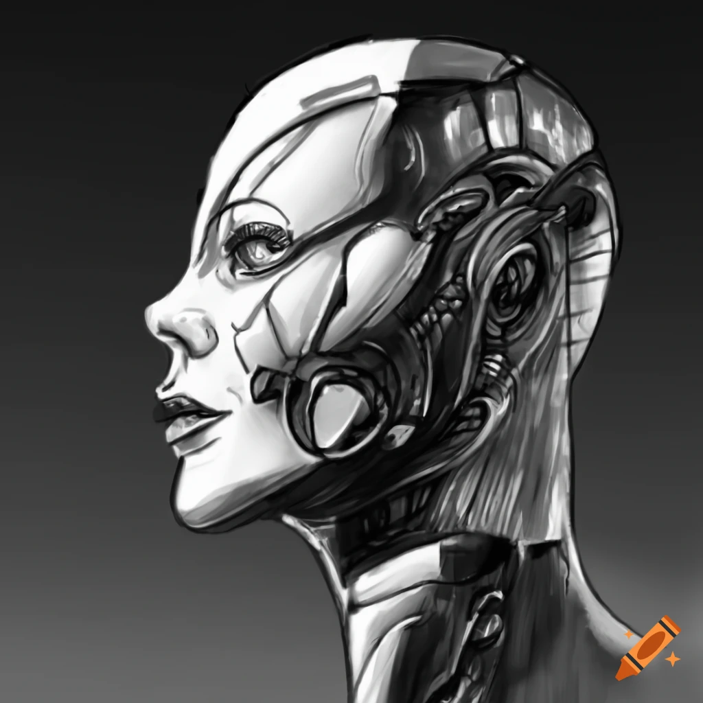 Cyborg futuristic concept on Craiyon