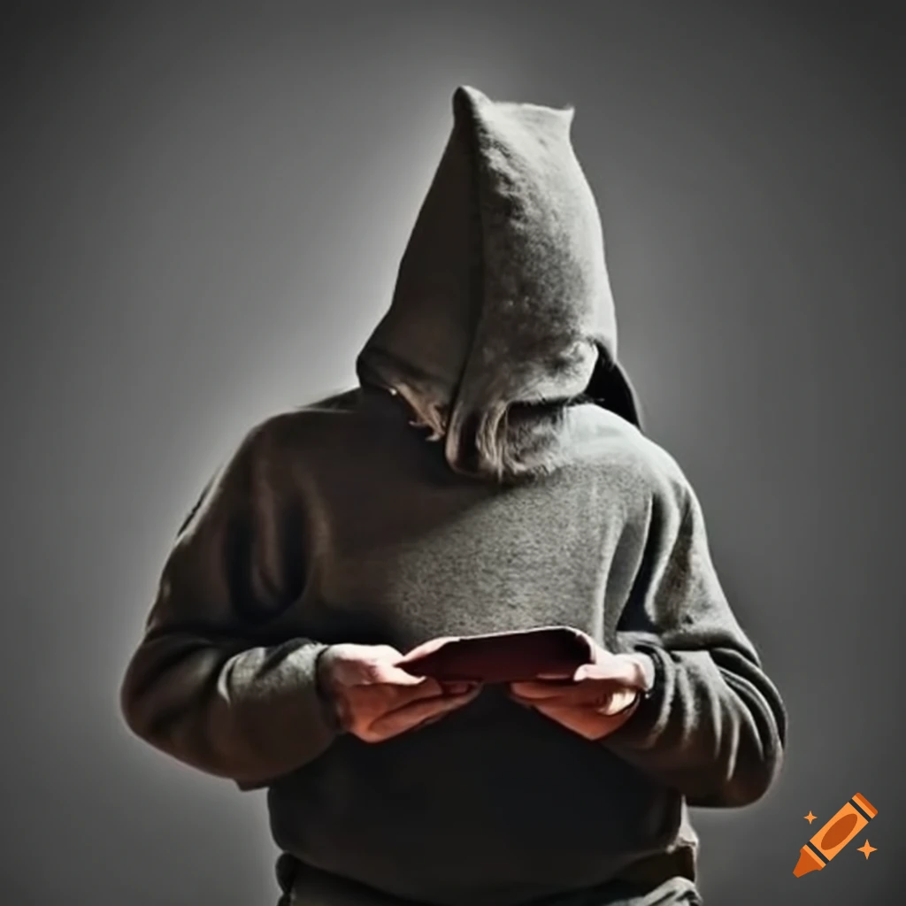 Broke student searching through empty pockets for money on Craiyon