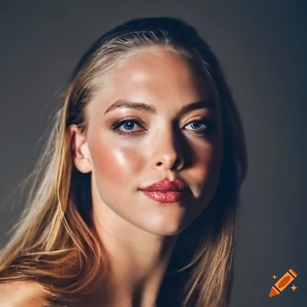 Close-up detailed high definition studio shot with intricate skin and hair texture on Craiyon