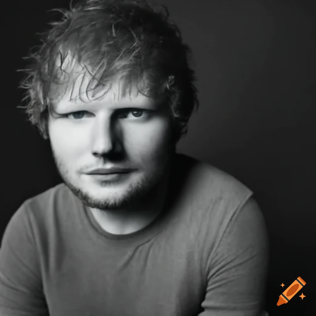 Ed sheeran singer on Craiyon