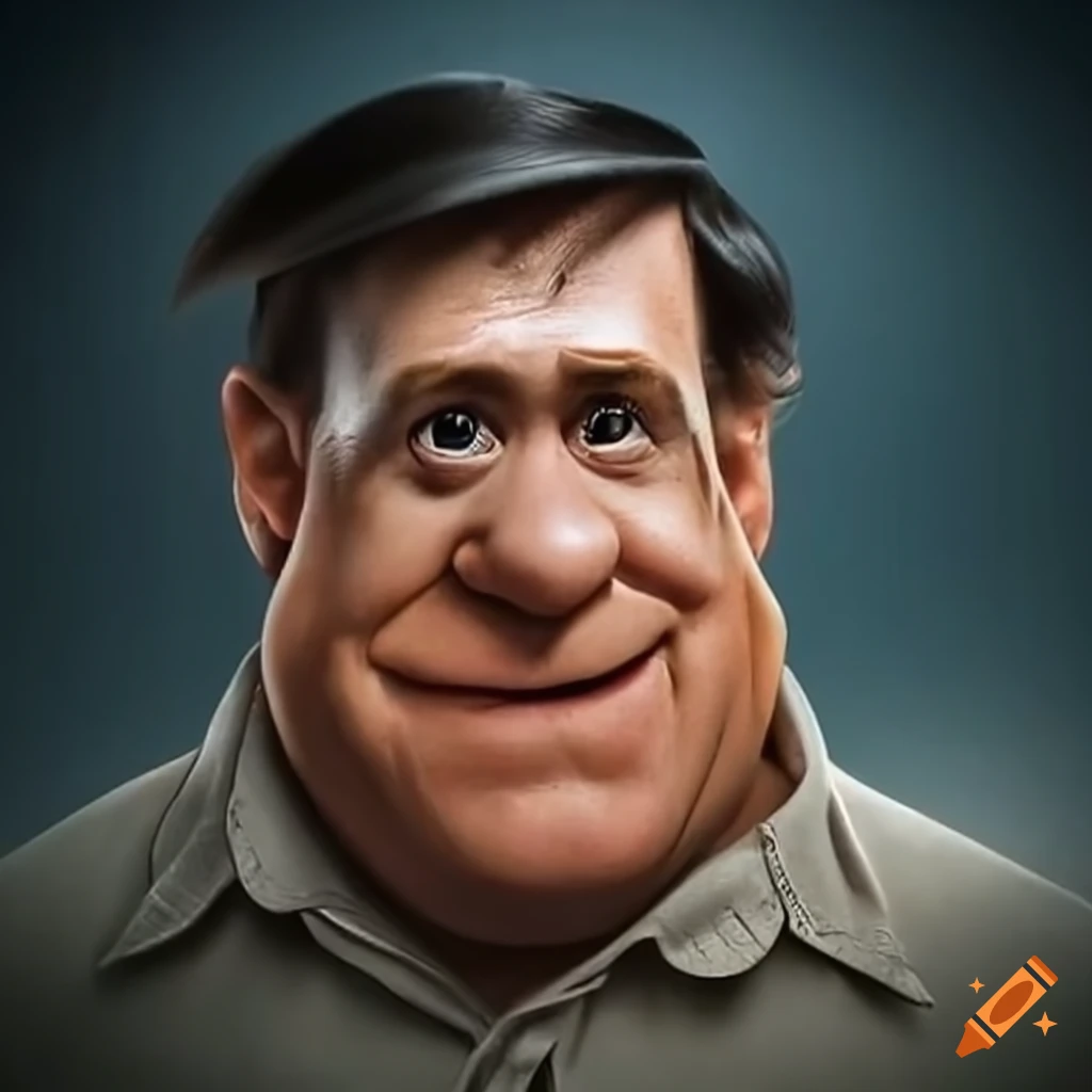 Real life fred flintstone character on Craiyon