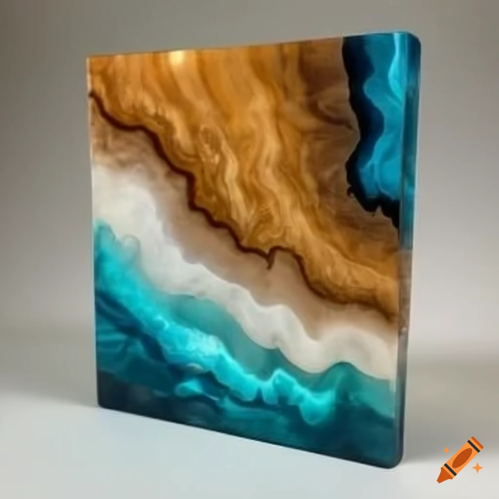 Resin art on Craiyon