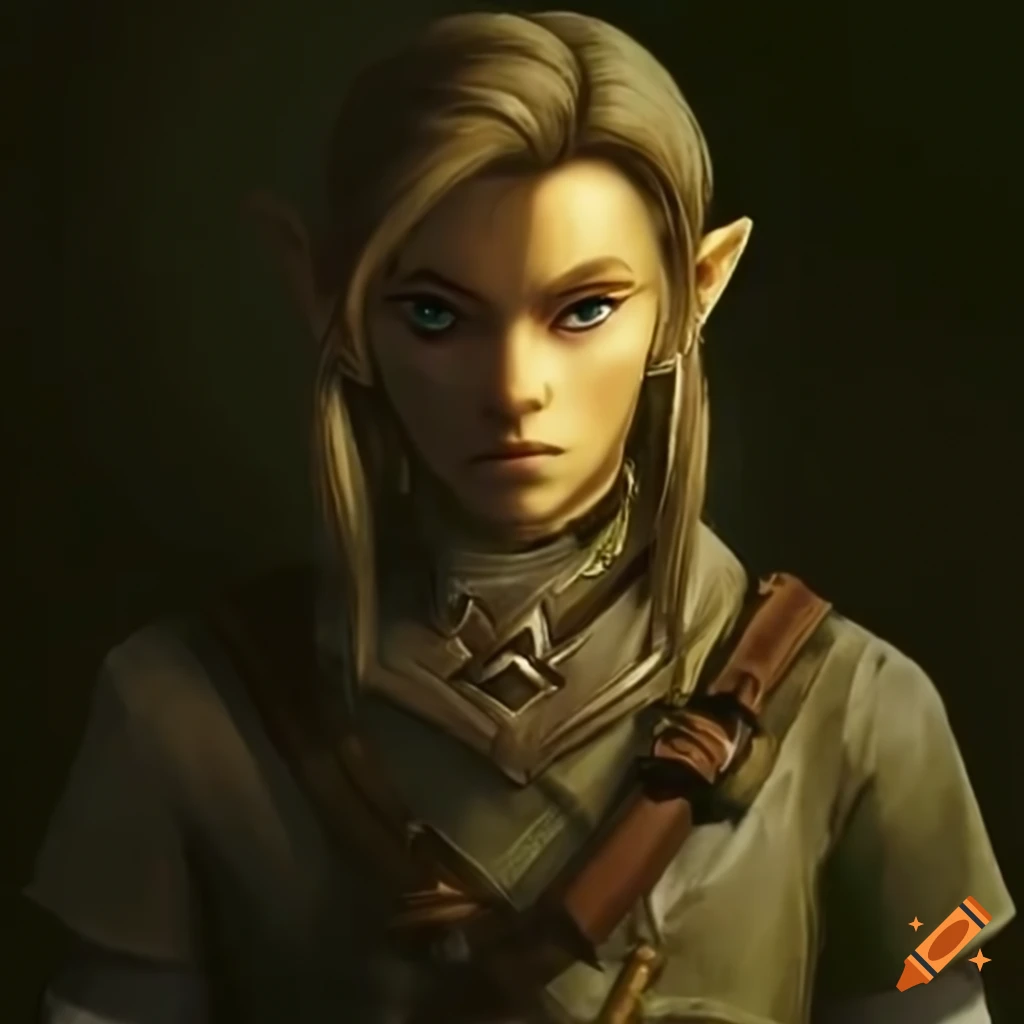Link character on Craiyon