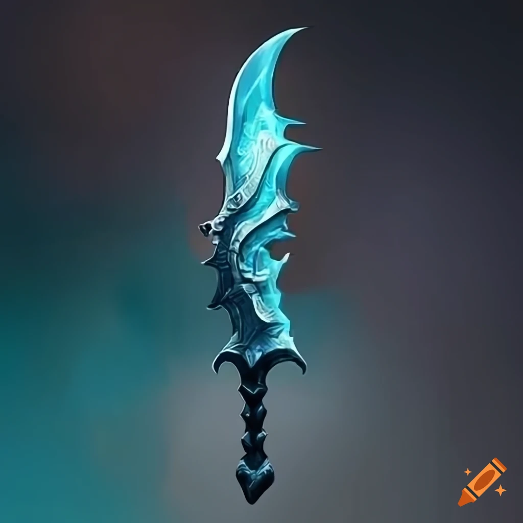 Mythic wave sword on Craiyon