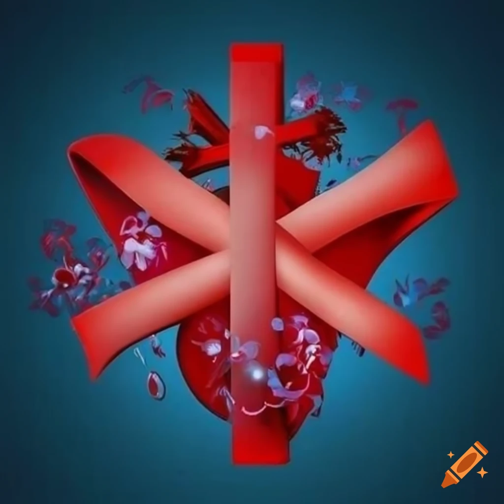 Logo for world red cross and red crescent day on Craiyon