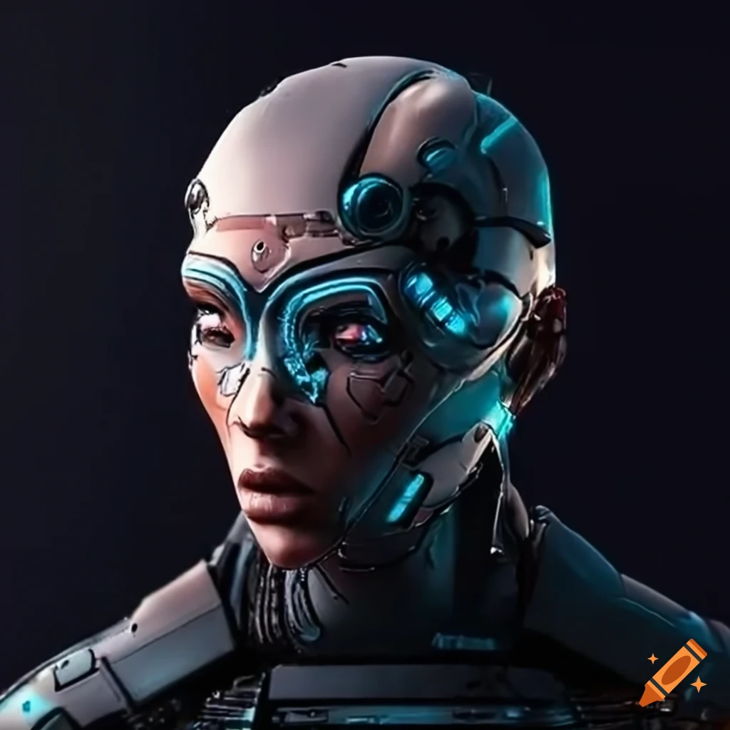 Cyborg on Craiyon