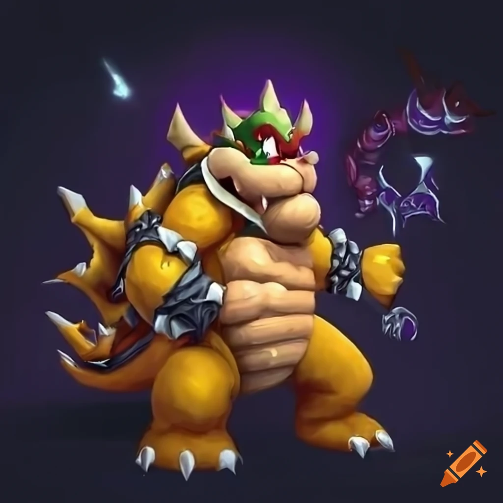 Bowser dungeon on Craiyon