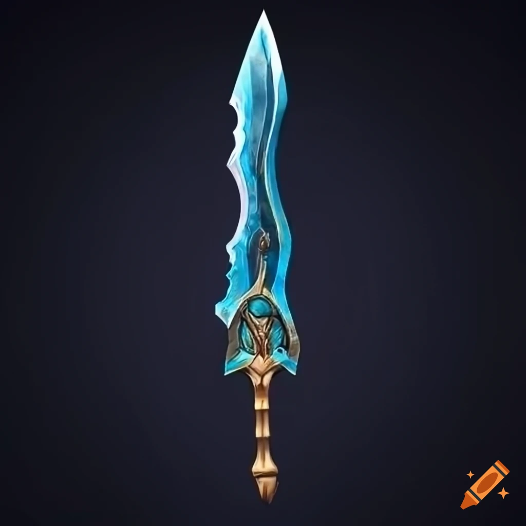 Mythic wave sword on Craiyon