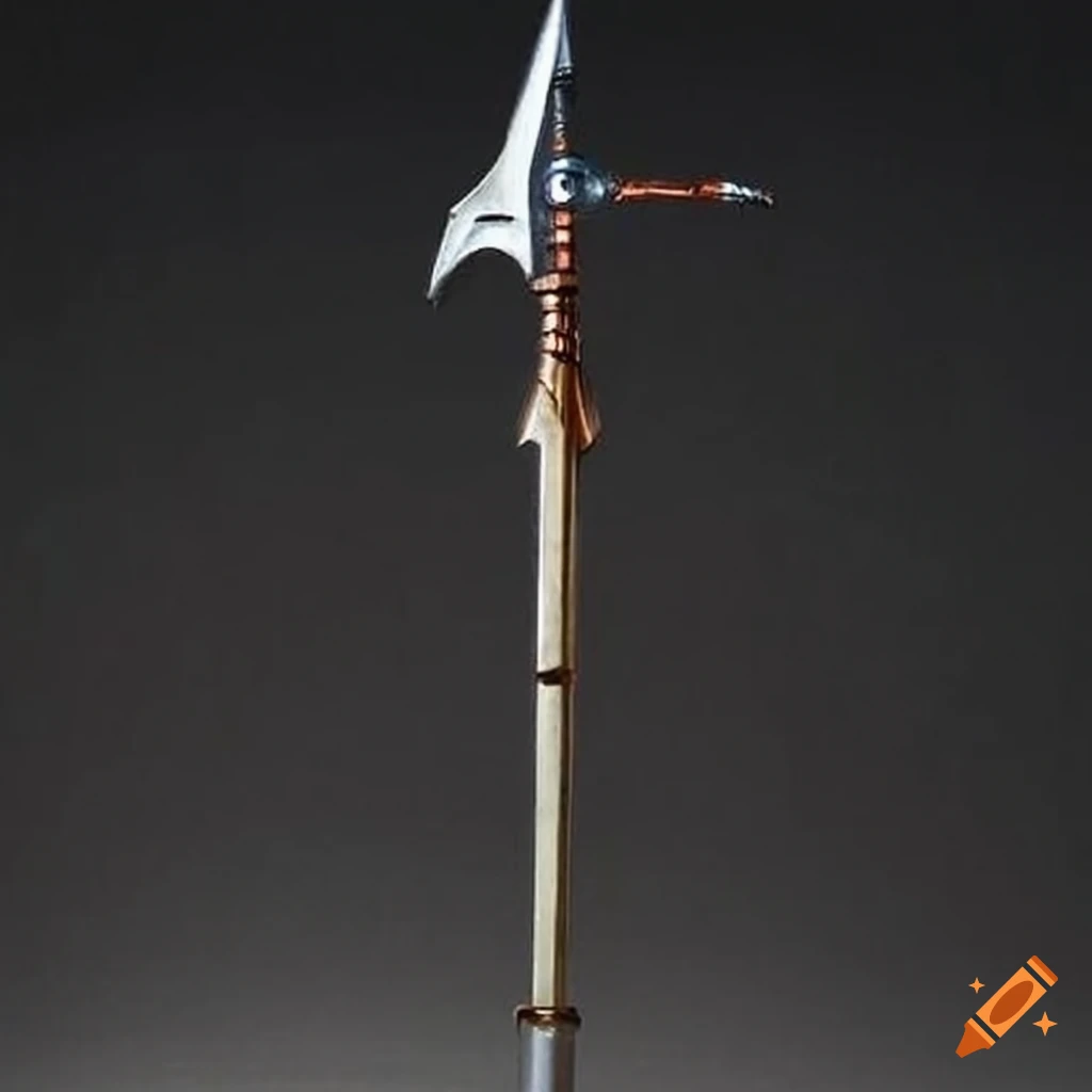 Perfect master halberd on Craiyon