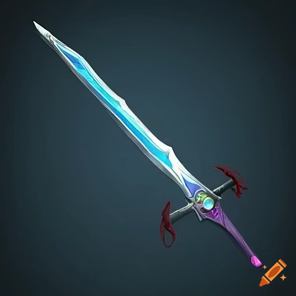 Epic magic longsword on Craiyon