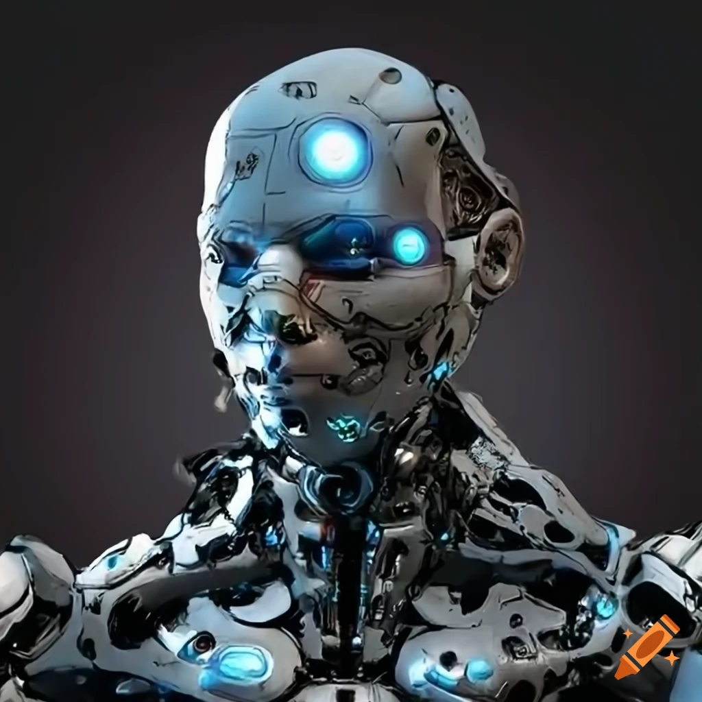 Cyborg concept design on Craiyon