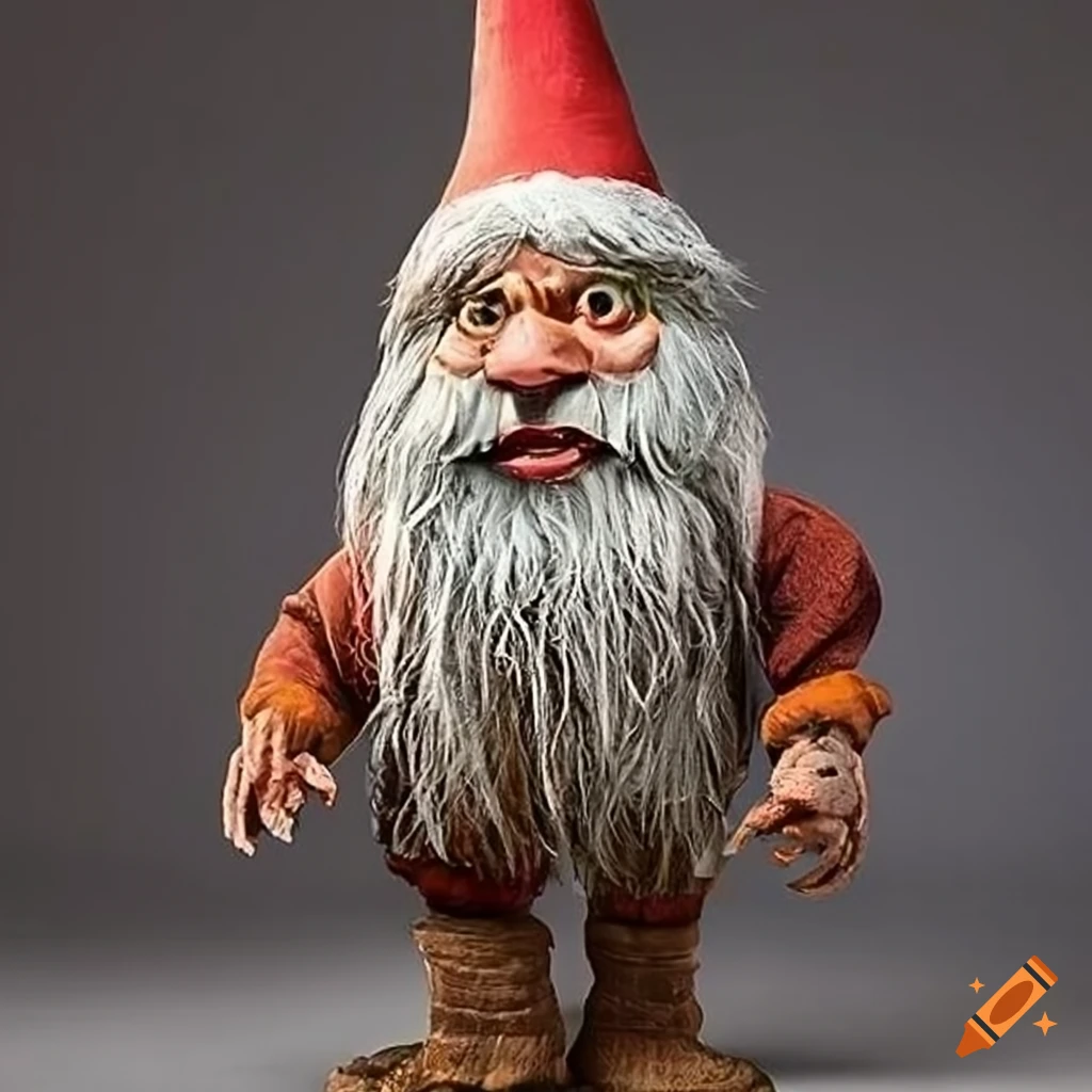 6ft tall humanoid gnome on Craiyon