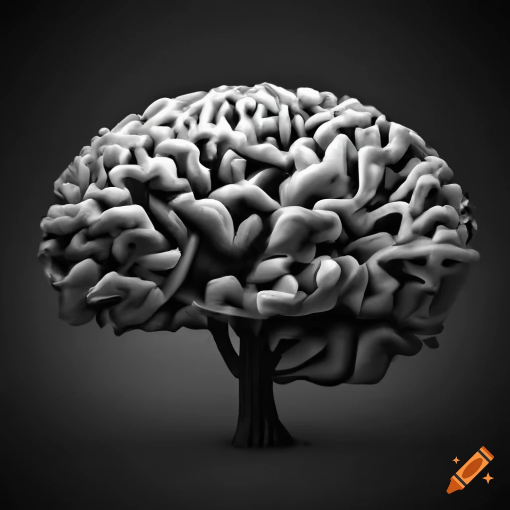 Creative interpretation of memory in black and white on Craiyon