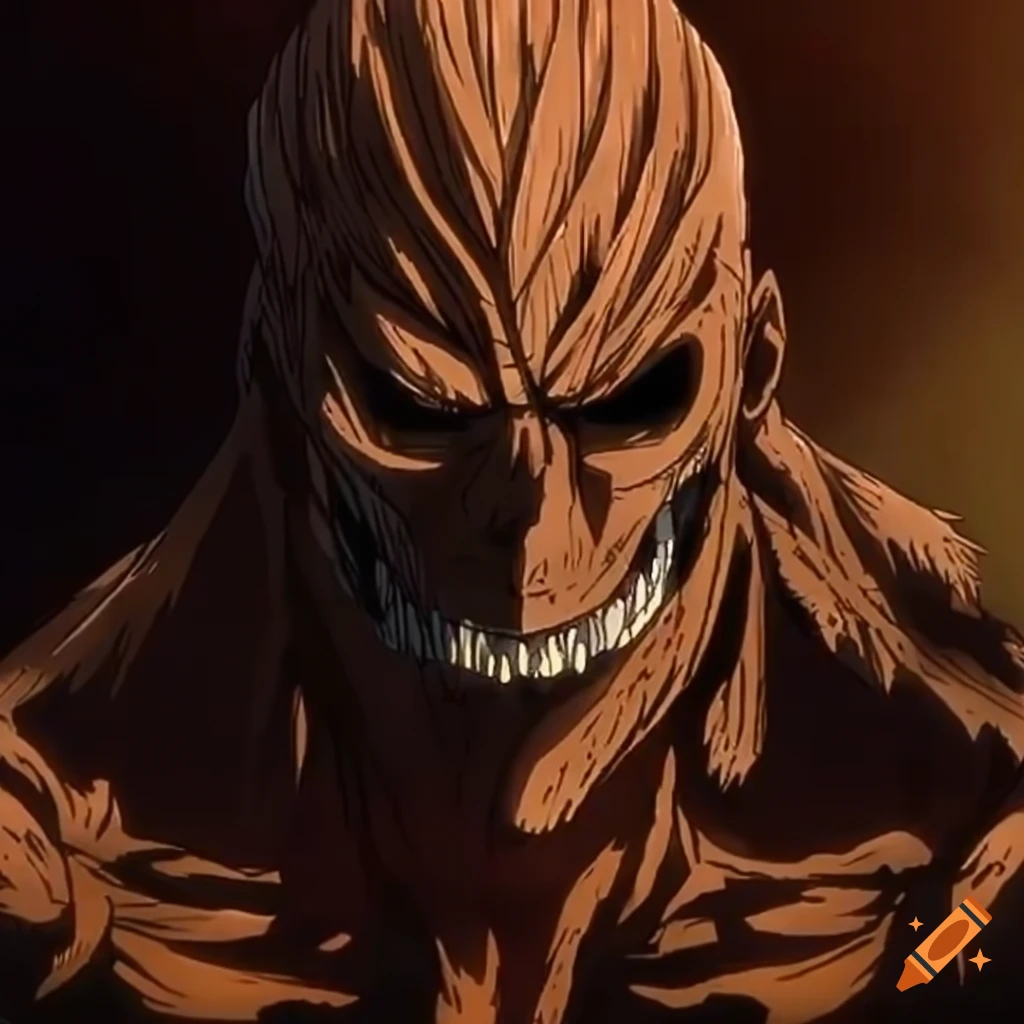 Attack titan in titan form on Craiyon