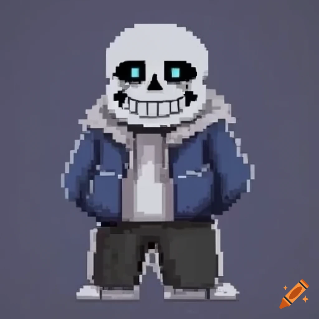 17th century interpretation of sans from undertale on Craiyon