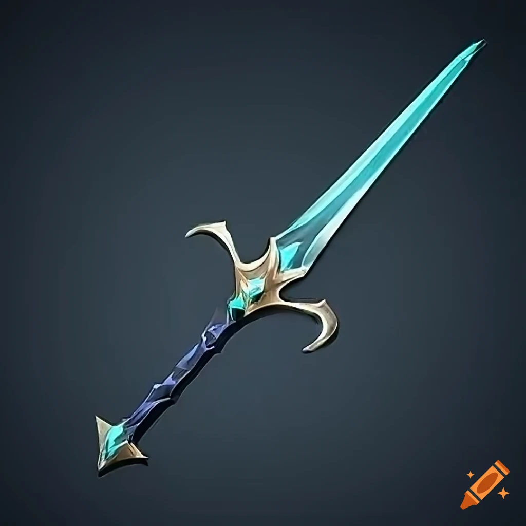 Epic magic longsword on Craiyon