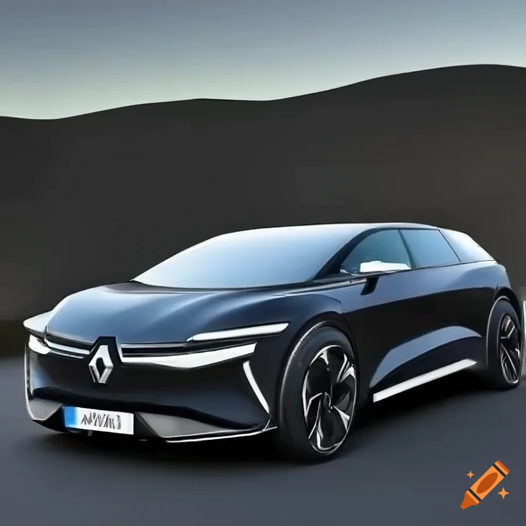 2025 renault 11 ev luxury shooting brake hatchback with 80's-styled ...