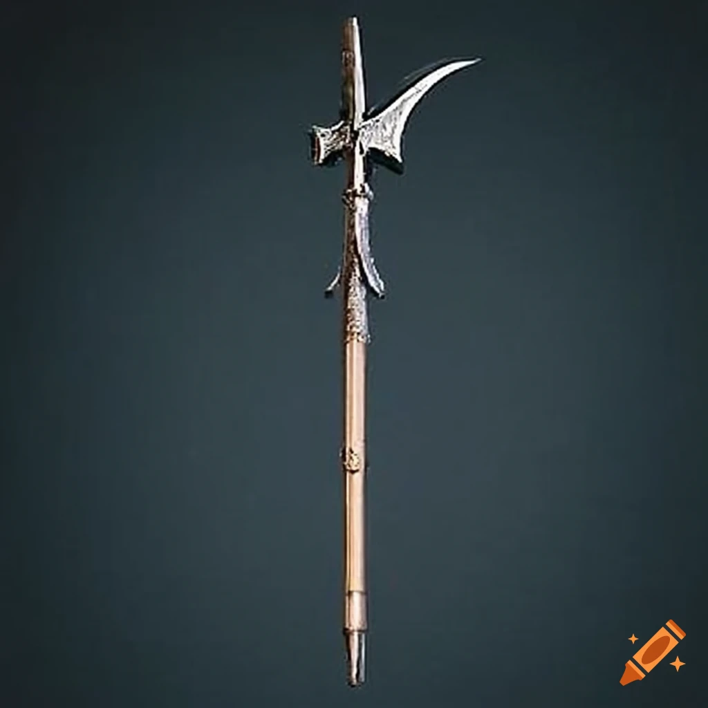 Perfect master halberd on Craiyon