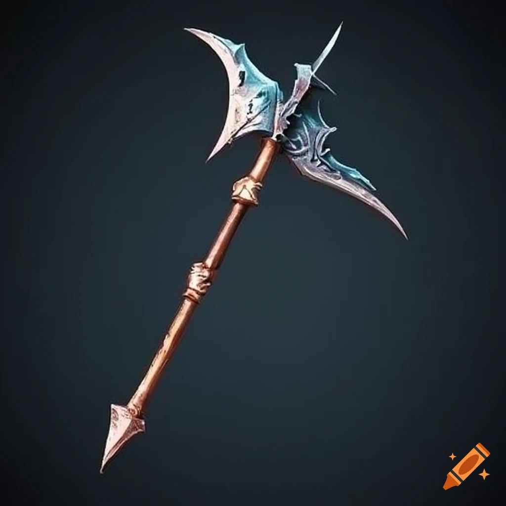 Perfect master halberd on Craiyon