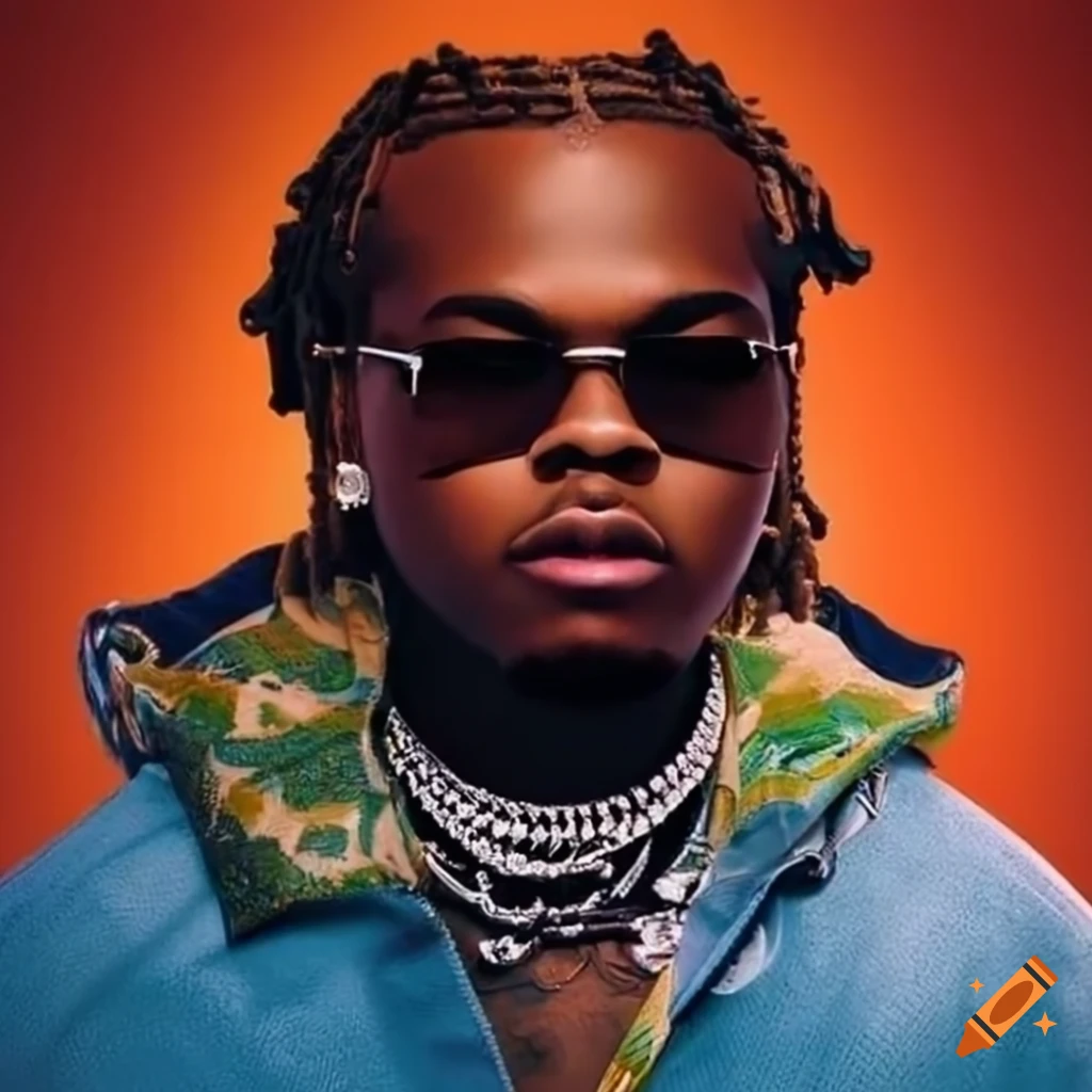 Gunna rapper performing on stage on Craiyon