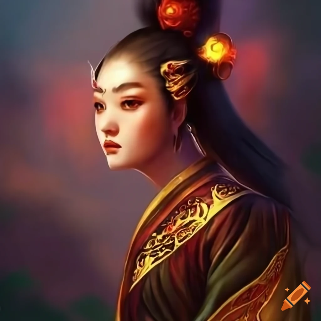 Fenghuang mythical bird on Craiyon