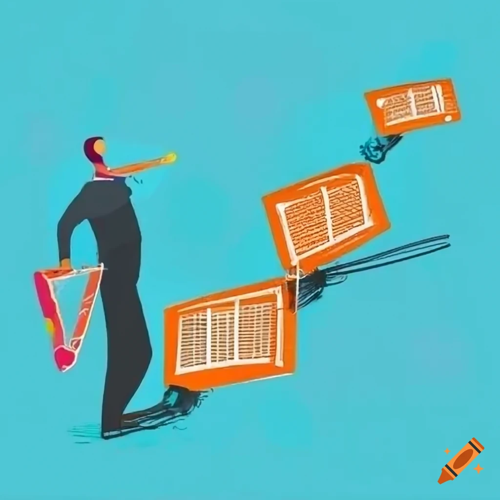 Illustration contrasting Lean Management and disruptive change process ...