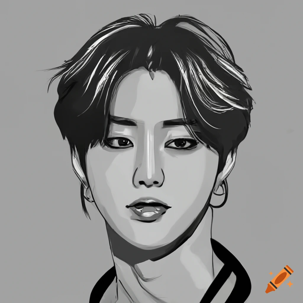 Stray kids member han jisung on Craiyon