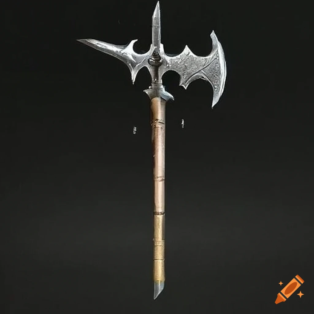 Perfect master halberd weapon on Craiyon