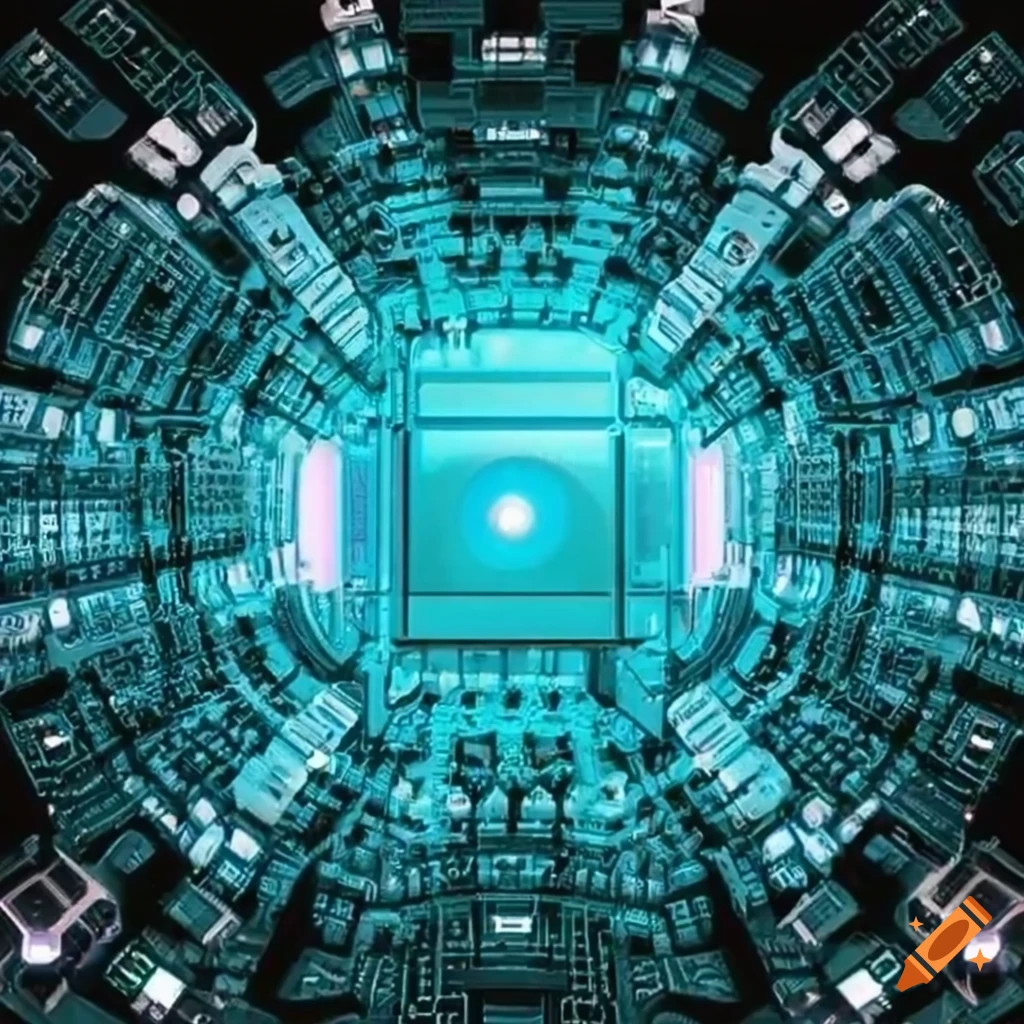 Interior of a computer on Craiyon