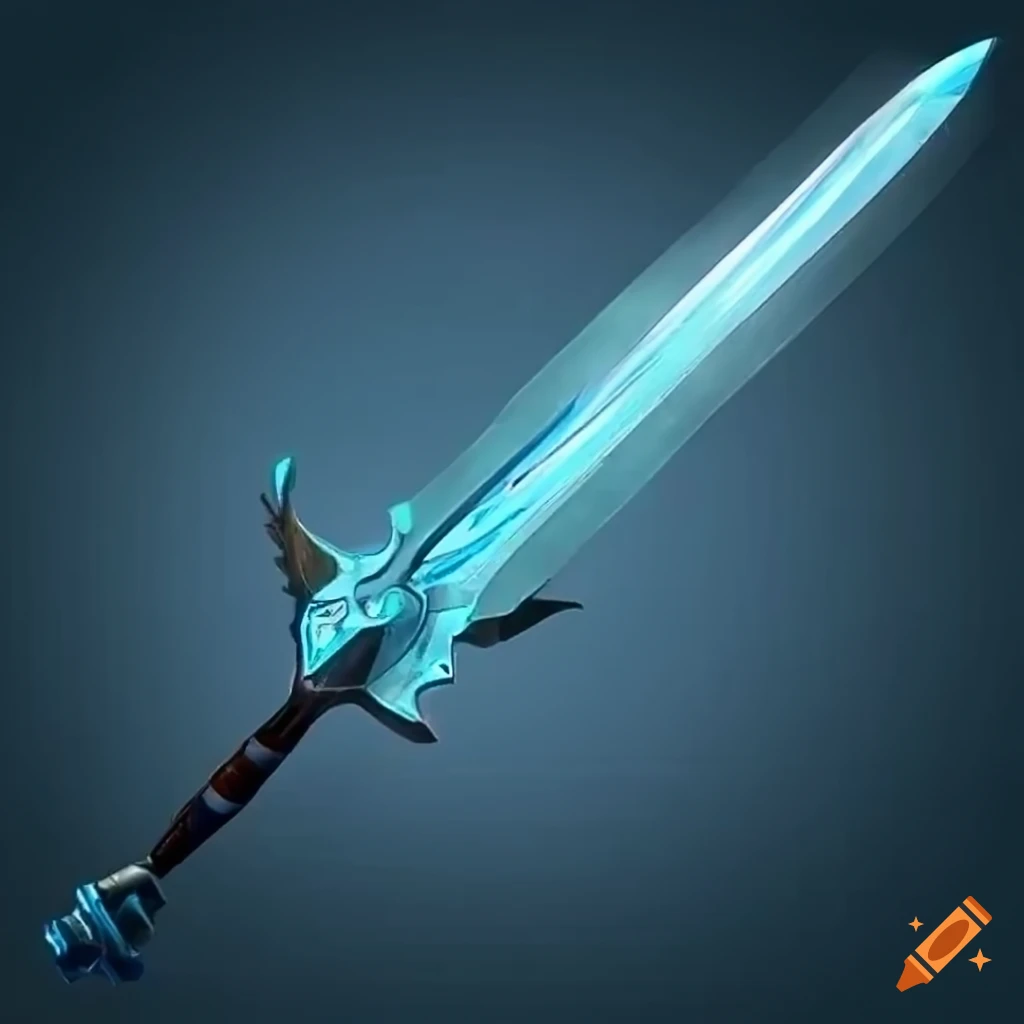Epic magic longsword on Craiyon