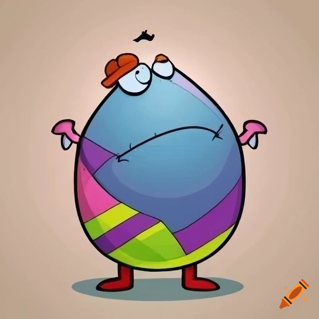 Colorful cartoon illustration depicting intuition on Craiyon