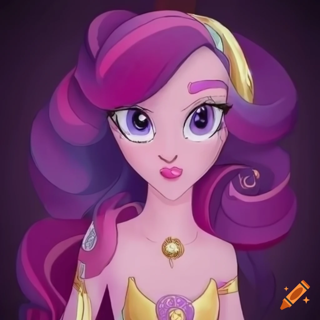 Human princess cadance on Craiyon