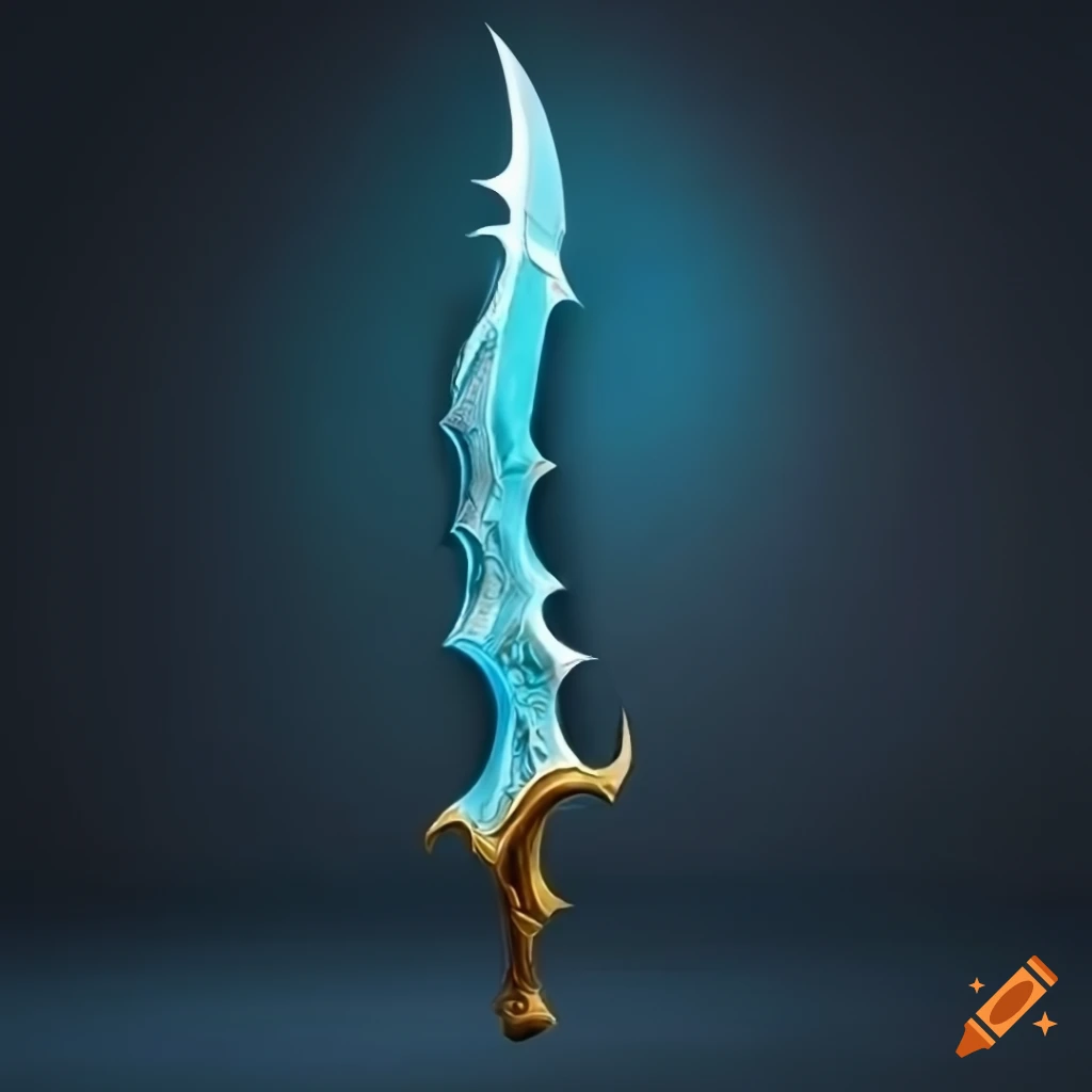 Mythic wave sword on Craiyon