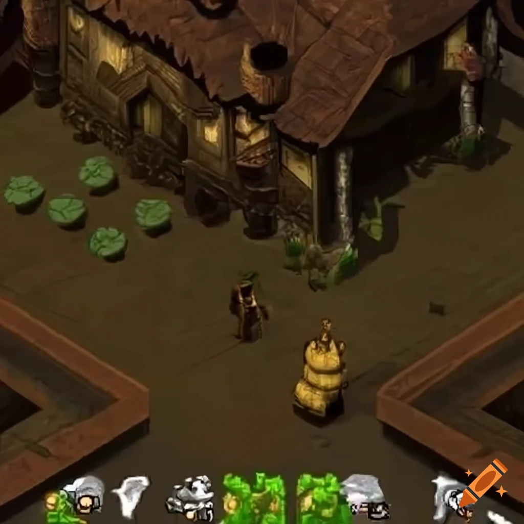 Hack and slash medieval fantasy game with isometric 3D design and ...