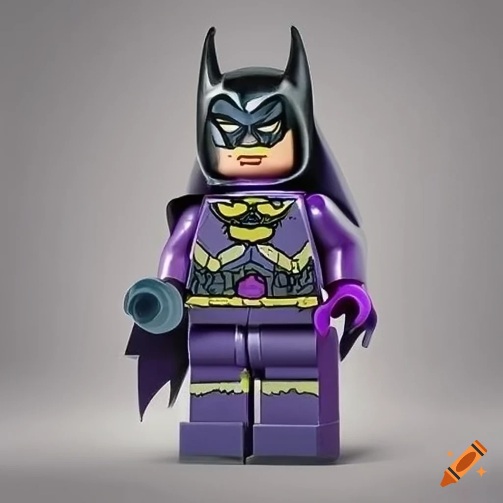 Lego dc batman huntress minifigure on Craiyon