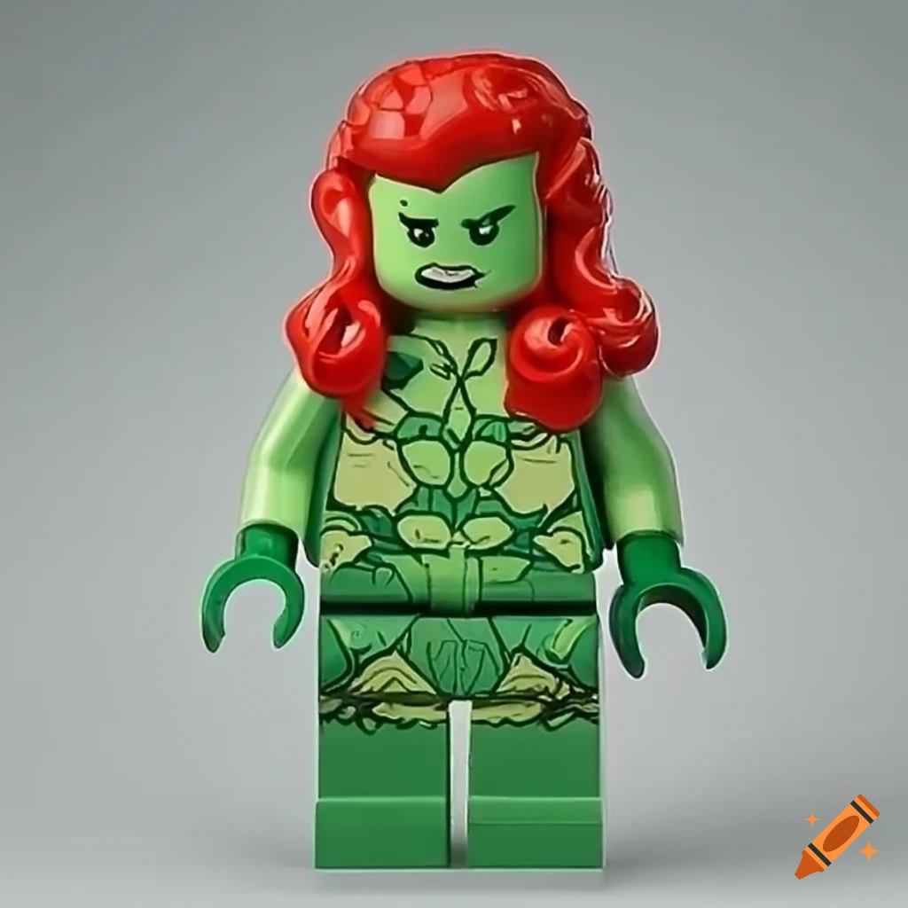 Lego dc batman poison ivy minifigure on Craiyon