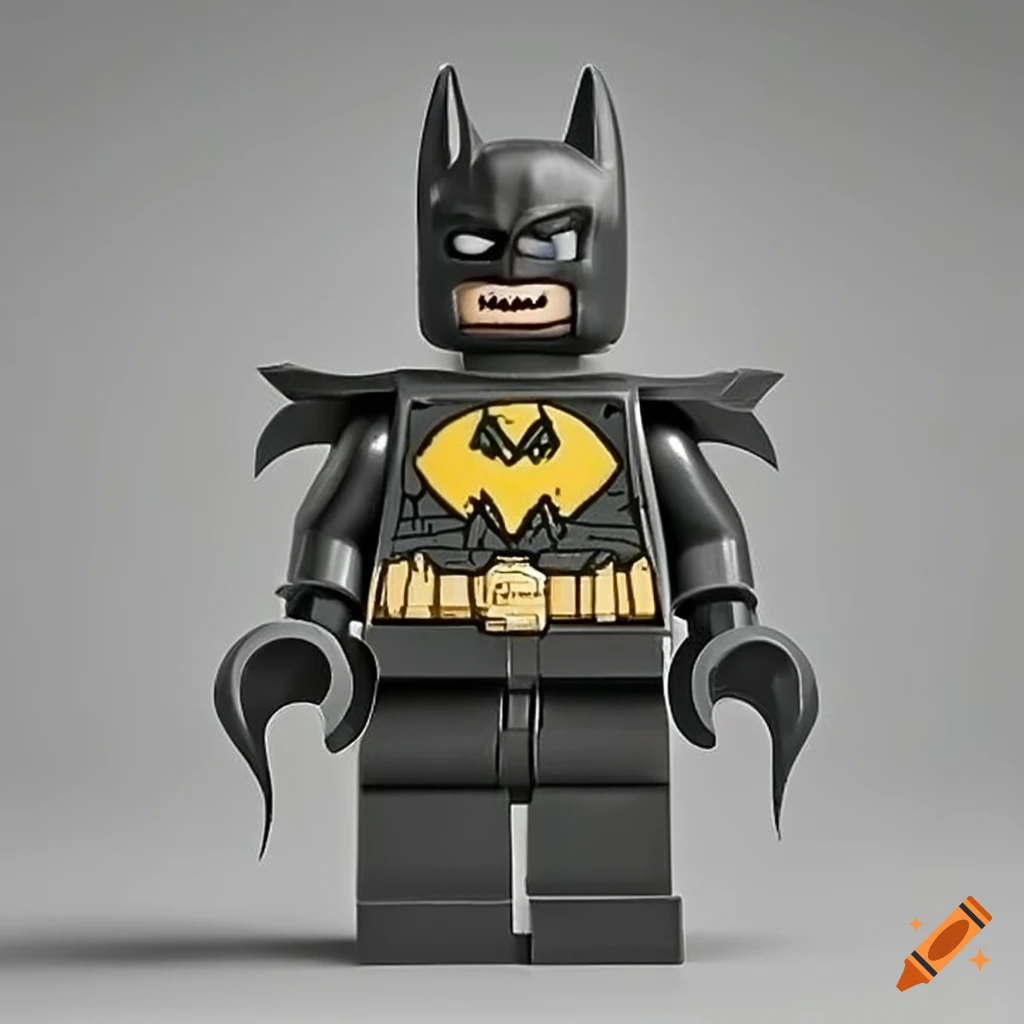 Lego dc batman scarecrow minifigure on Craiyon
