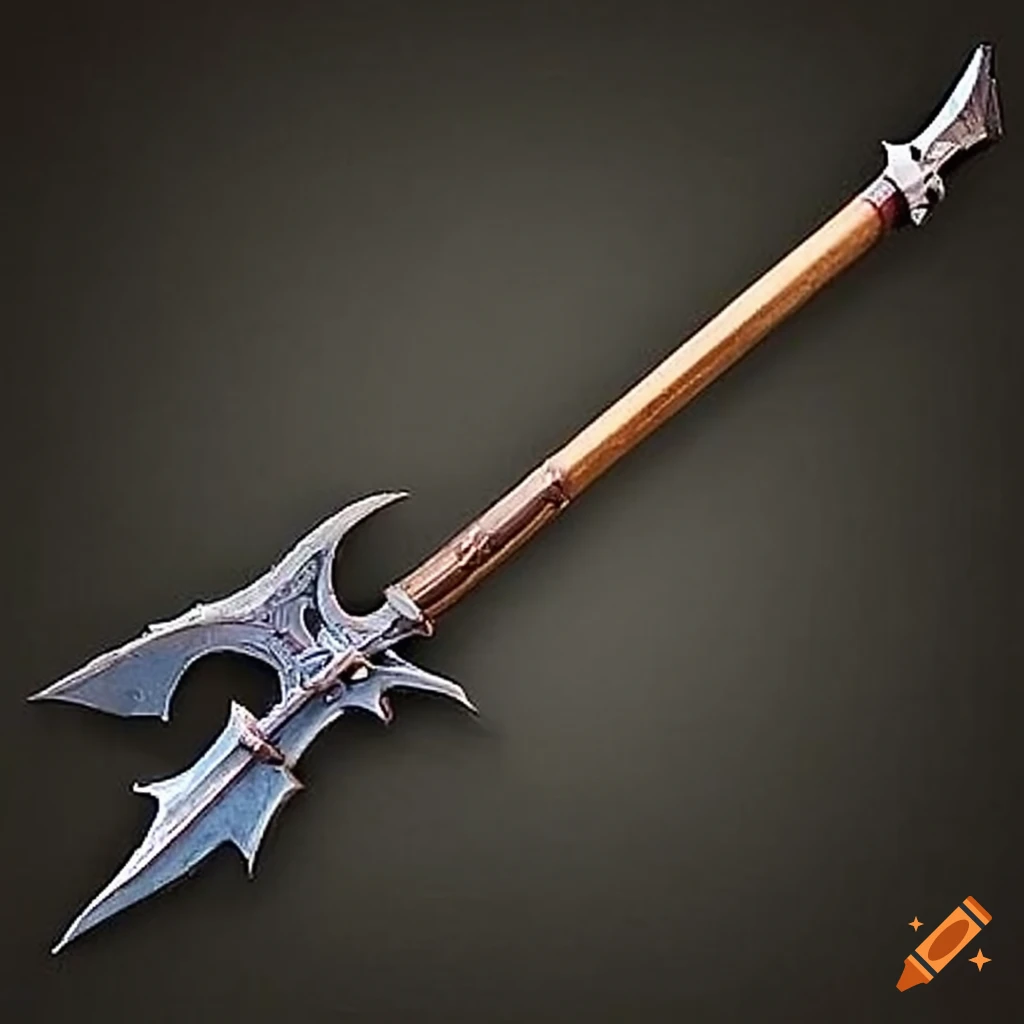 Perfect master halberd weapon on Craiyon