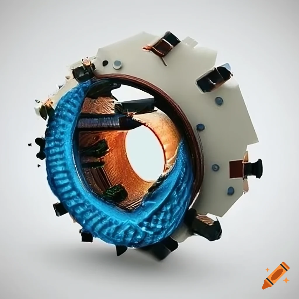 Construct free energy device on Craiyon