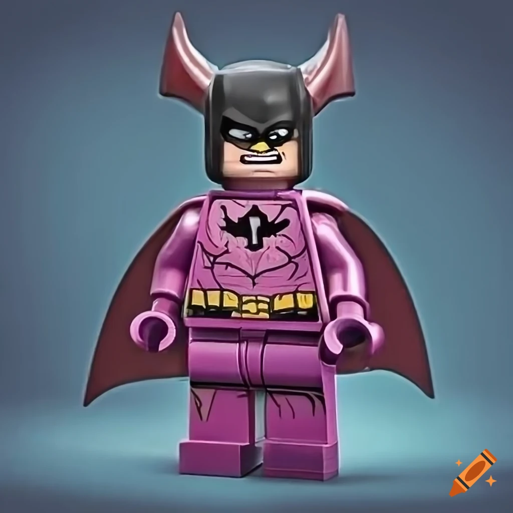 Lego dc batman man-bat minifigure on Craiyon