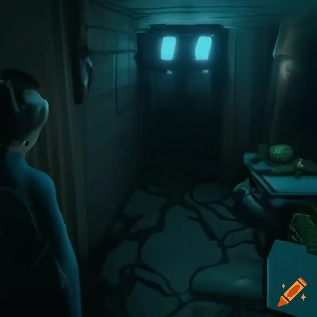 Human trapped in an alien simulation experiencing multiple lives in a ...