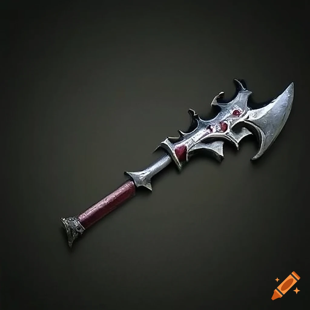 Perfect master halberd on Craiyon