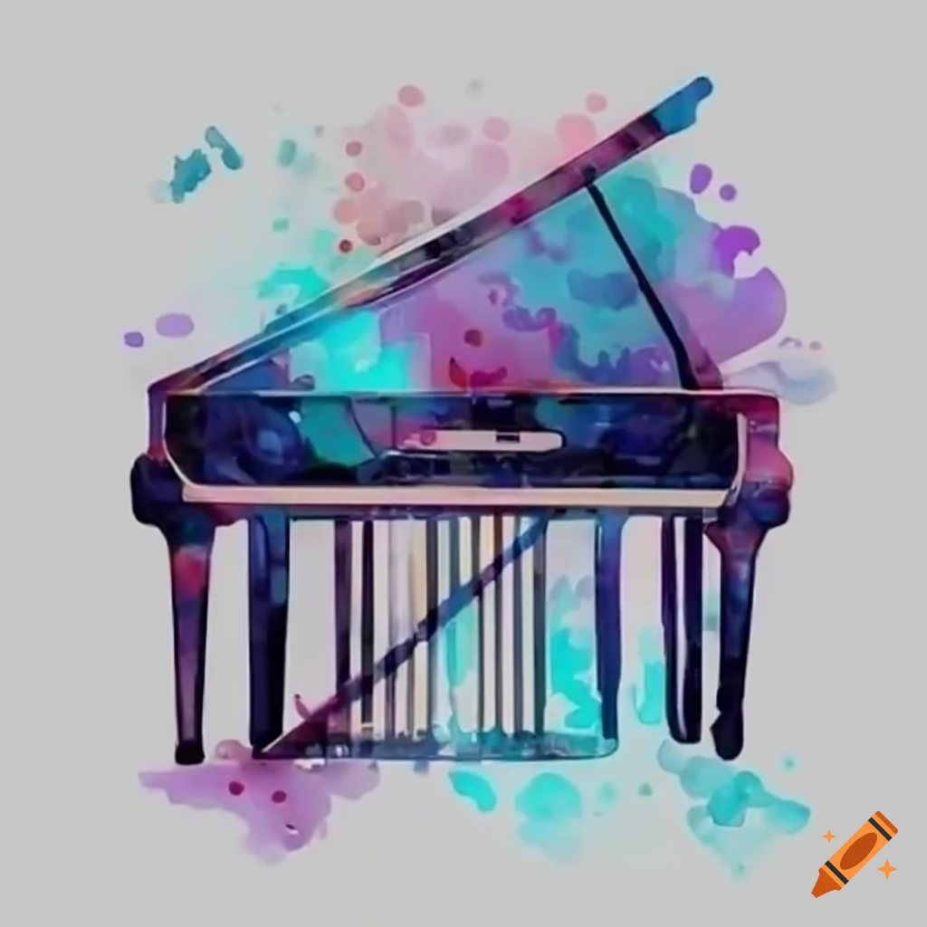 Auto piano artificial intelligence on Craiyon