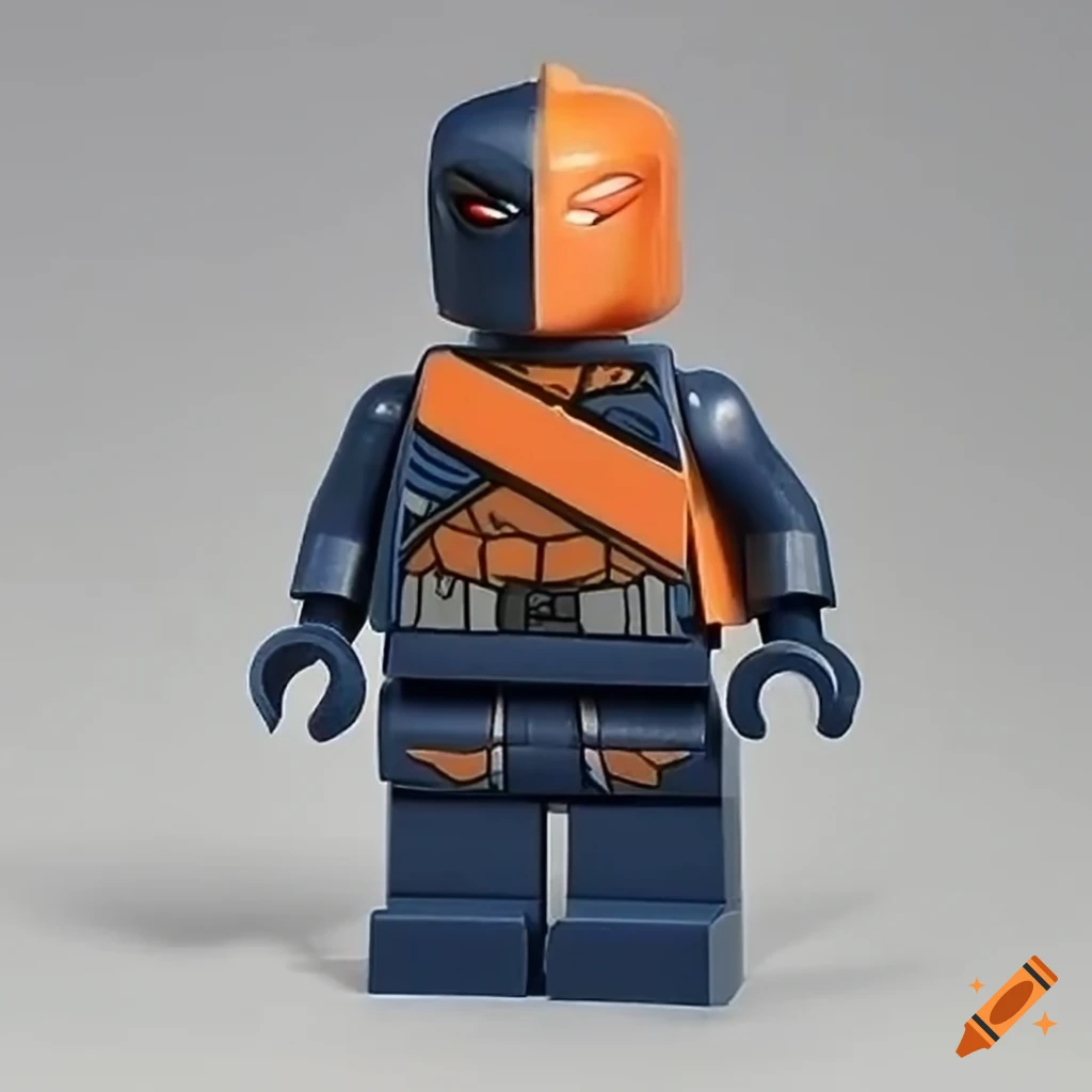 Lego dc batman deathstroke minifigure on Craiyon