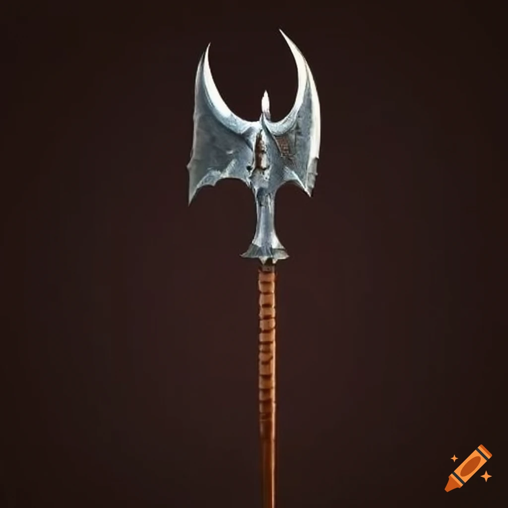 Perfect master halberd on Craiyon