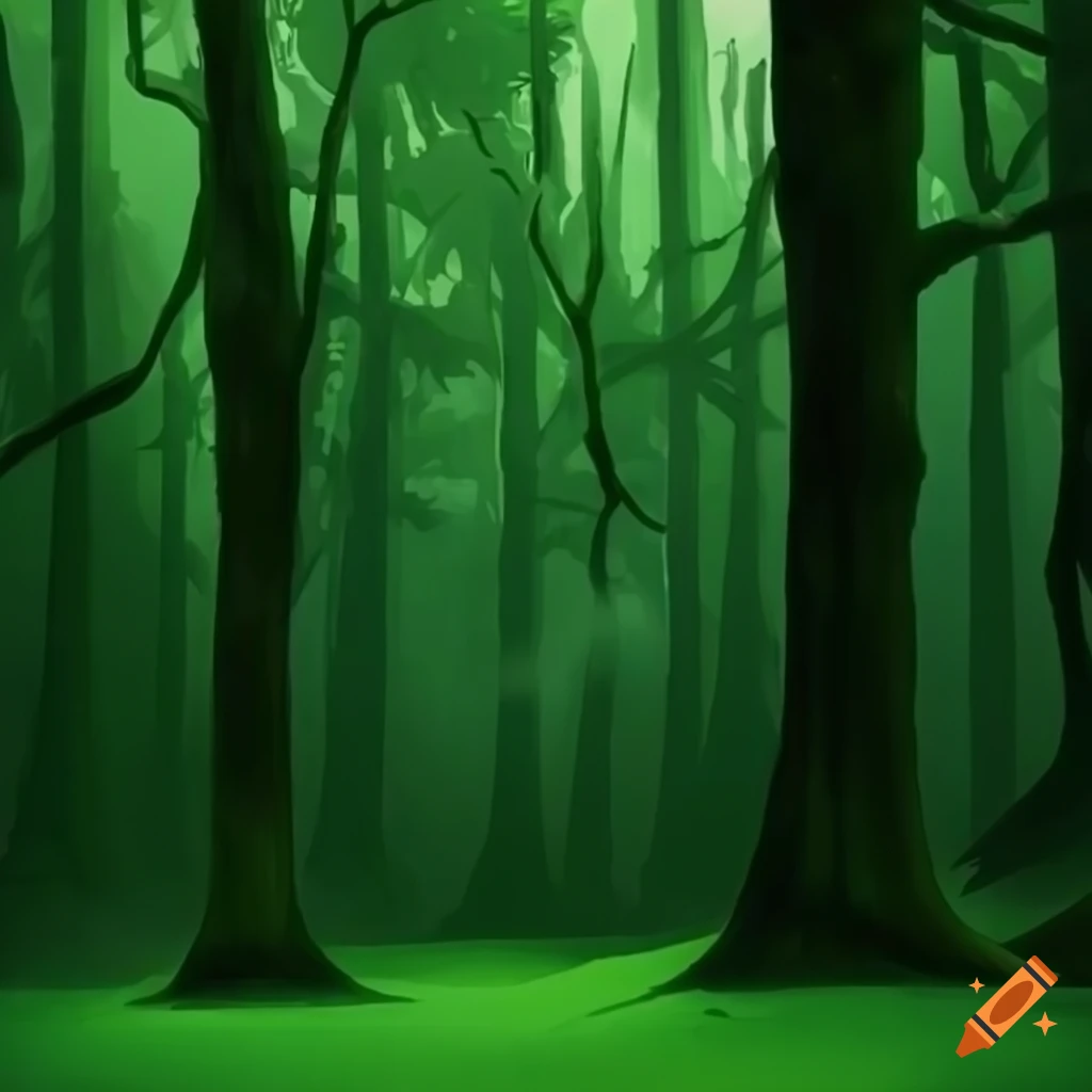 Viridian forest on Craiyon